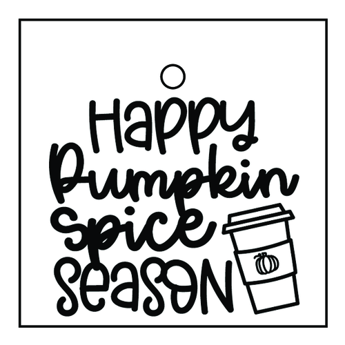 Pumpkin Spice Season Tag Template | OnlineLabels®