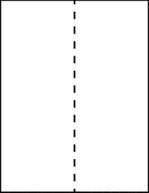 8.5" x 11" Blank Label Template - OL175