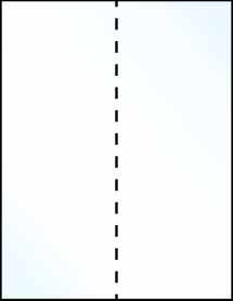 8.5" x 11" Full Sheet Labels w/ Back Slit - Clear Gloss Laser - OL175CL