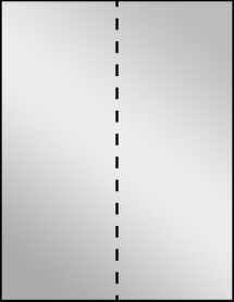 8.5" x 11" Full Sheet Labels w/ Back Slit - Silver Foil Inkjet - OL175SI