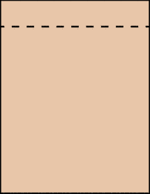 8.5" x 11" Full Sheet Label - With 1 Horizontal Back Slit In The Labels ...