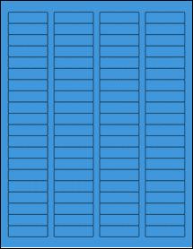 1.75" x 0.5" Return Address Labels - True Blue - OL25TB