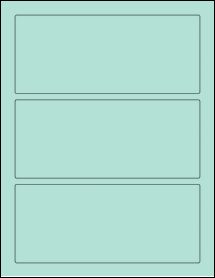 7.375" x 3.125" Full Wrap Labels Bottle Labels - Pastel Green - OL2921GX
