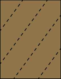 8.5" x 11" Full Sheet Label - With 4 Diagonal Back Slits In The Label ...