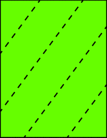 8.5" x 11" Full Sheet Label - With 4 Diagonal Back Slits In The Label ...