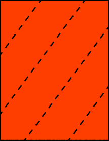 8.5" x 11" Full Sheet Label - With 4 Diagonal Back Slits In The Label ...