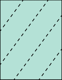 8.5" x 11" Full Sheet Label - With 4 Diagonal Back Slits In The Label ...