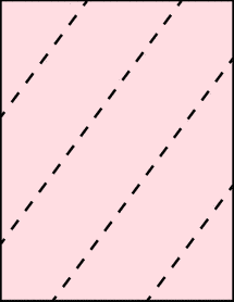 8.5" x 11" Full Sheet Label - With 4 Diagonal Back Slits In The Label ...