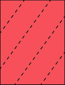 8.5" x 11" Full Sheet Label - With 4 Diagonal Back Slits In The Label ...