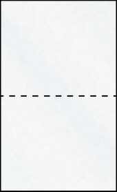 8.5" x 14" Large Format Labels (Legal Size) w/ 1 Vertical Back Slits ...