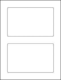 6.5" x 4.0" Rectangle RC Blank Label Template - PDF - OL9975