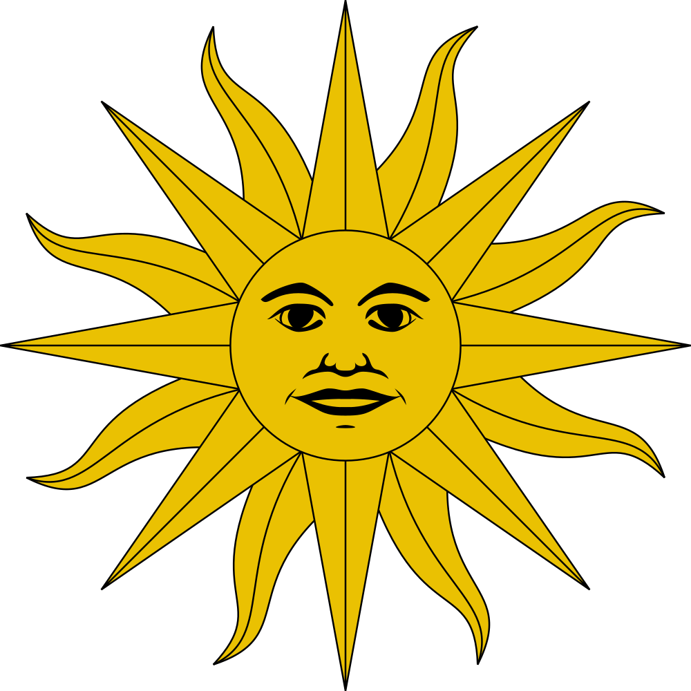 OnlineLabels Clip Art - Sun symbol 2