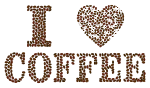 OnlineLabels Clip Art - I heart Coffee
