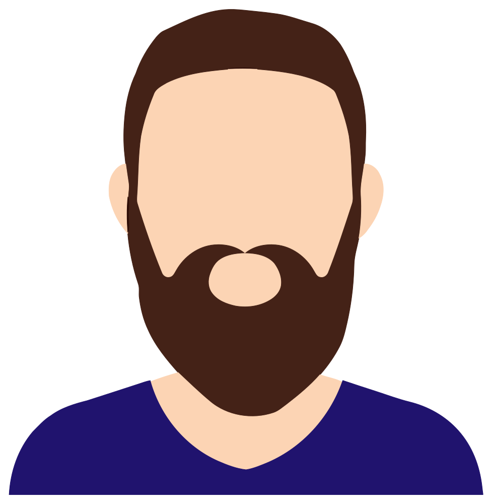 OnlineLabels Clip Art - Male Avatar