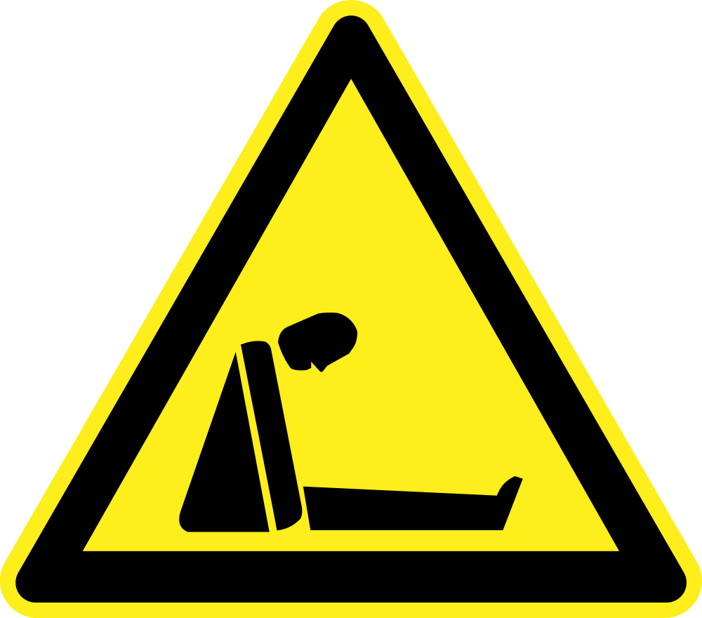 OnlineLabels Clip Art - Suffocation (Asphyxiation) Warning Sign