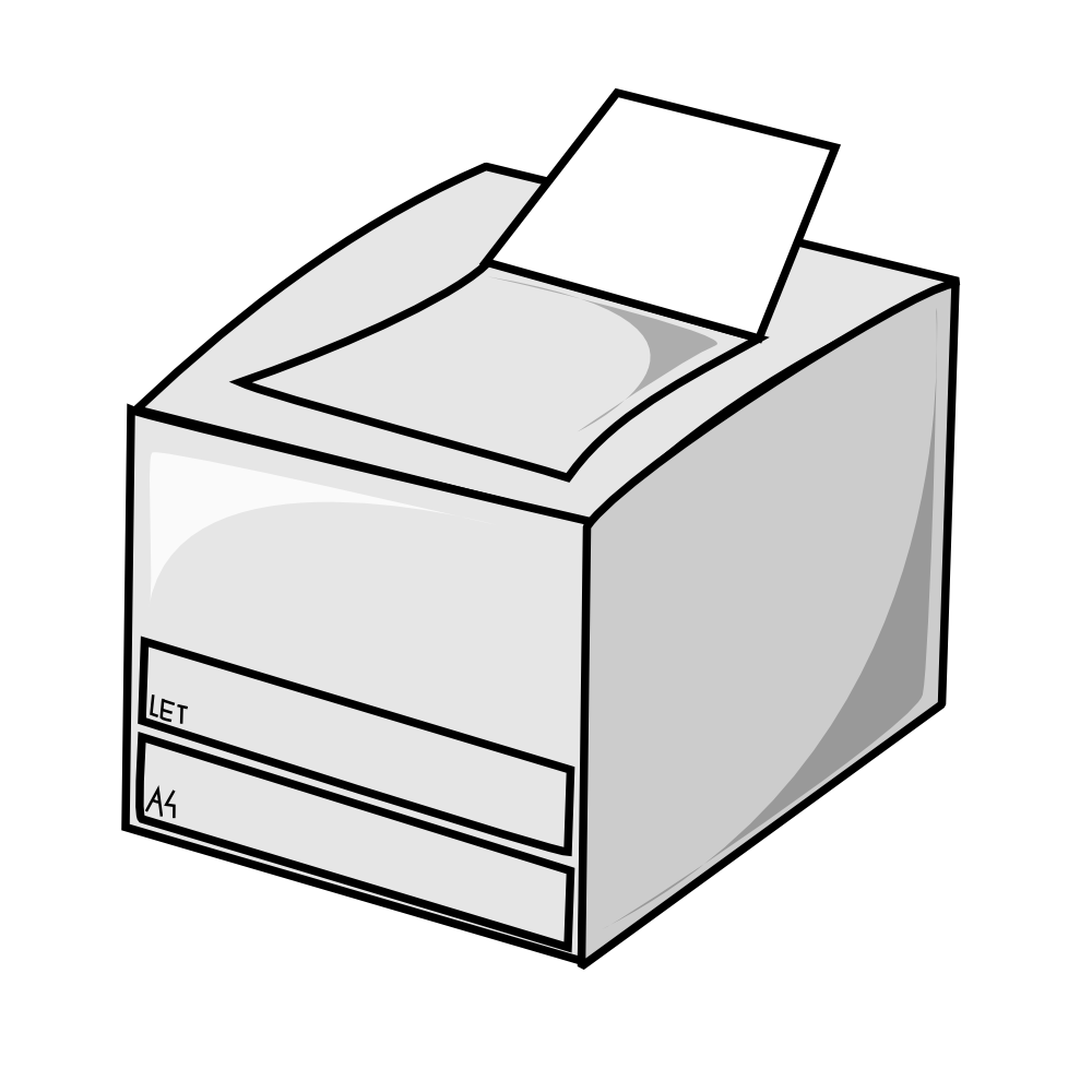 OnlineLabels Clip Art Laser Printer onlinelabels-clip-art-laser-printer