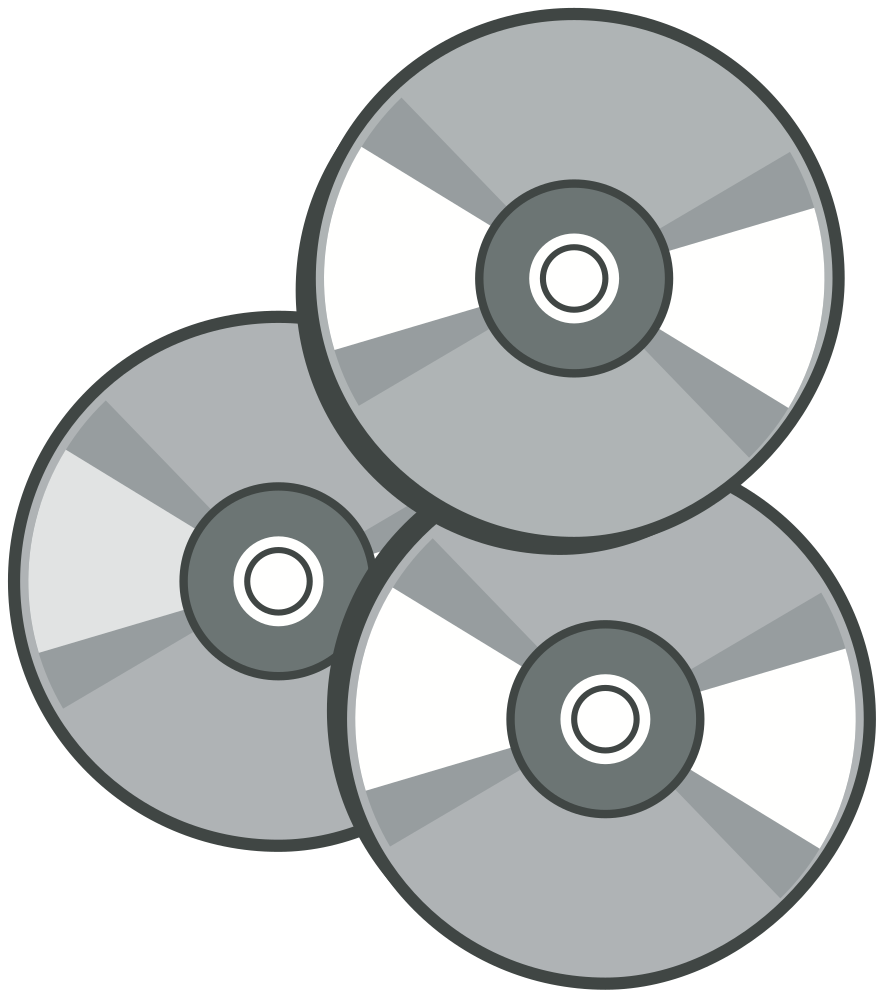 OnlineLabels Clip Art - Compact Discs