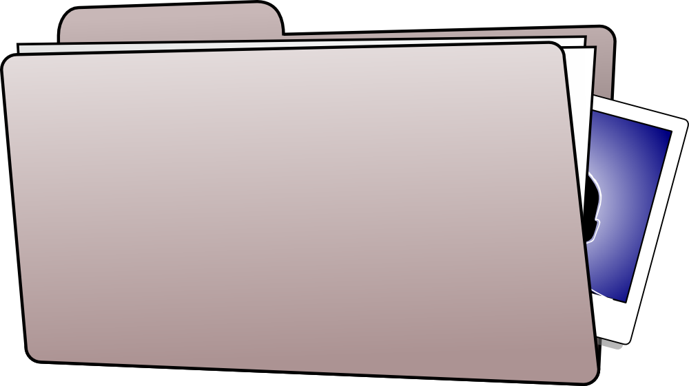 OnlineLabels Clip Art - Folder