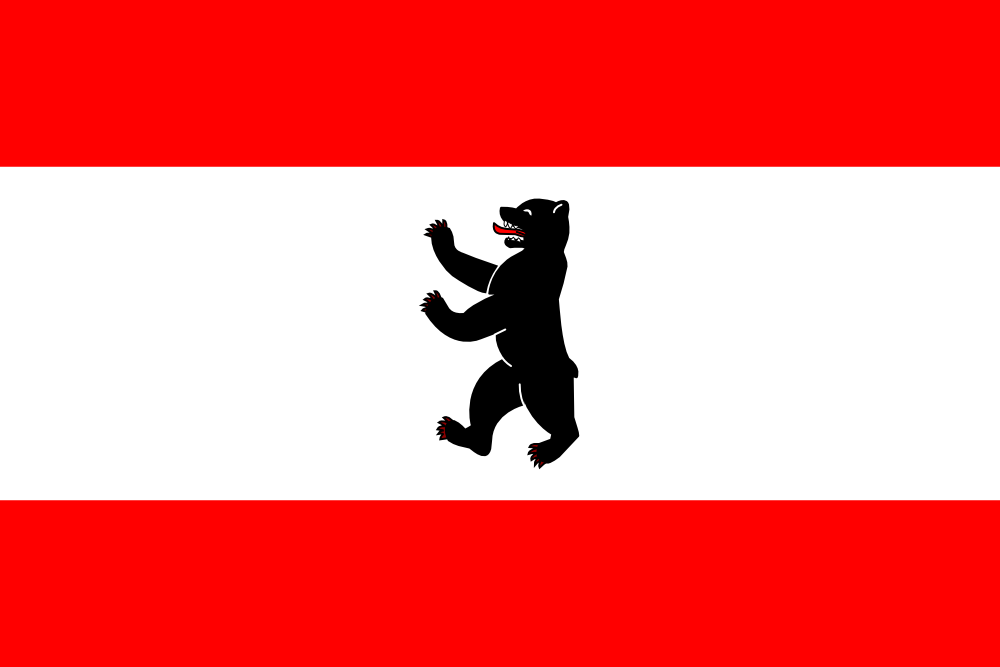 OnlineLabels Clip Art - Flag of Berlin