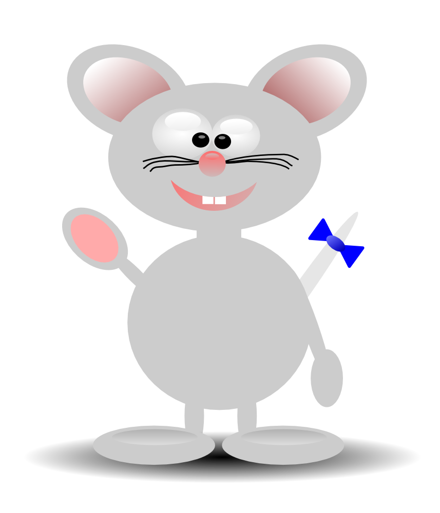 OnlineLabels Clip Art - Mouse 2