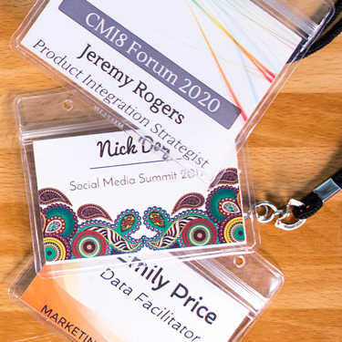 Name Tag Inserts & Refills on Cardstock | Online Labels®